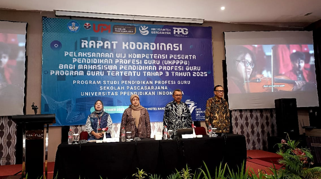 SPs UPI Gelar Rapat Koordinasi Pelaksanaan Uji Kompetensi Peserta ...